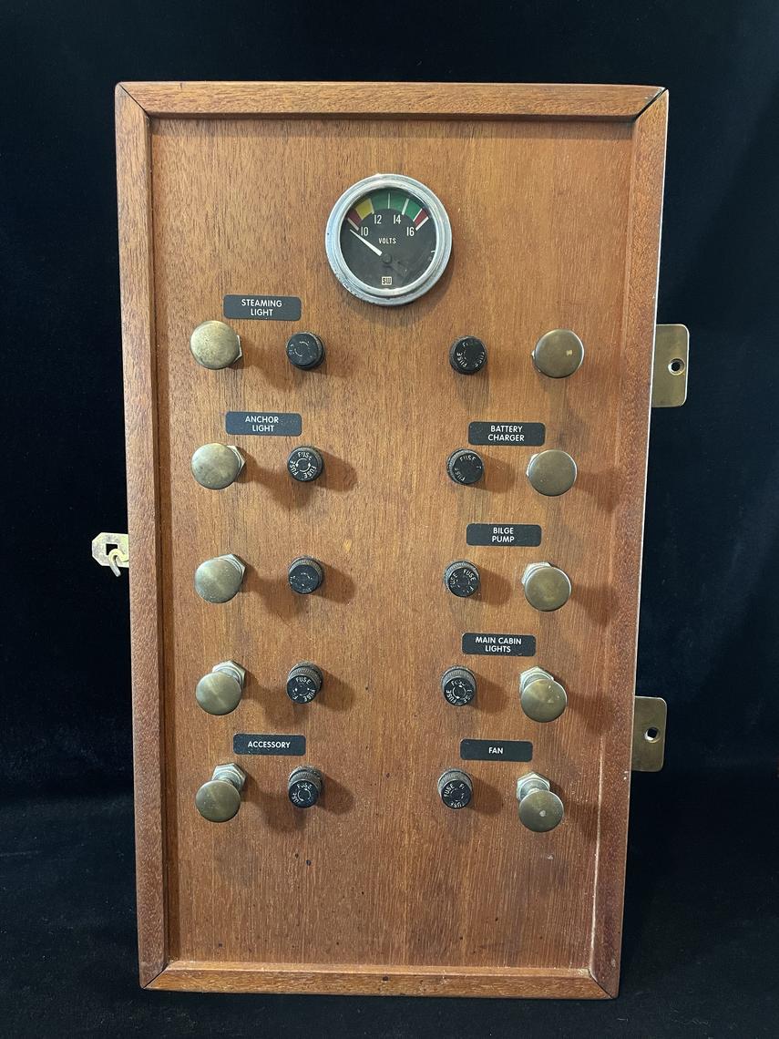 DC Electrical Panel, circa 1950's | Annapolis Maritime Antiques ...