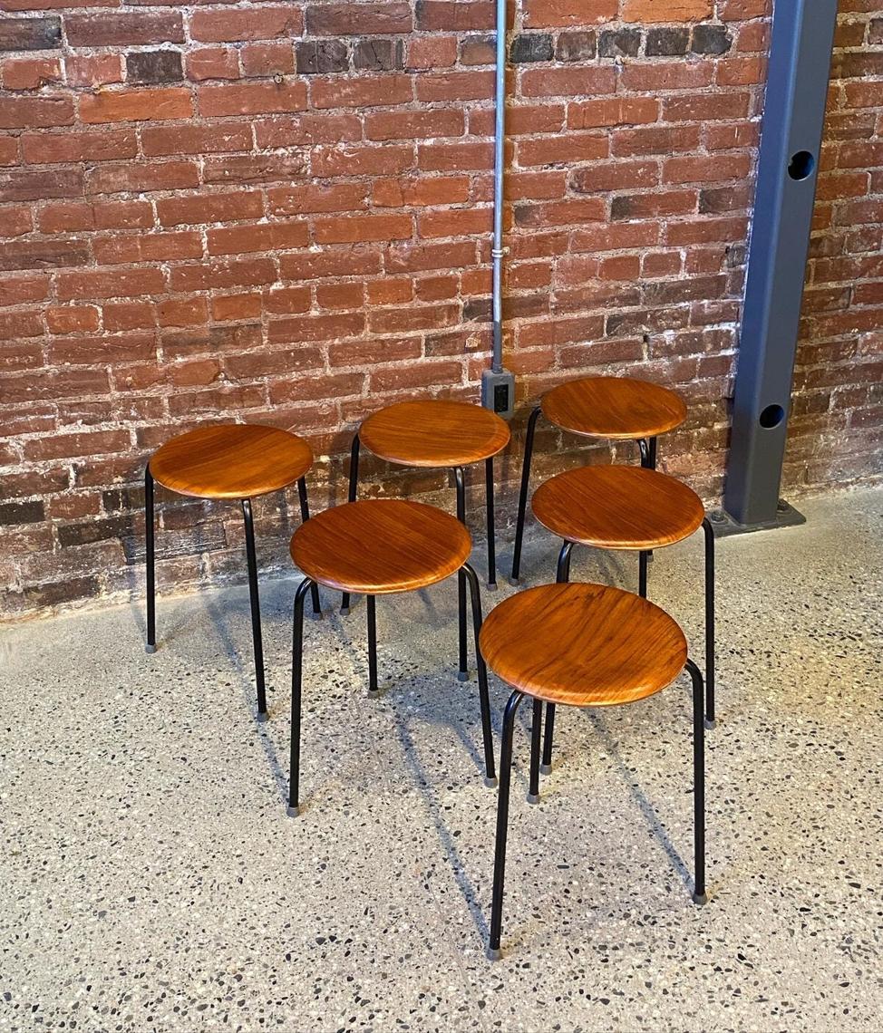 1960s Danish Teak Stacking Stools | Design Refind Canada | Victoria, BC