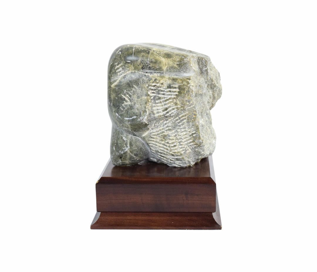 Vintage Modern Abstract Carved Stone Sculpture Ruth Ingeborg Andris ...