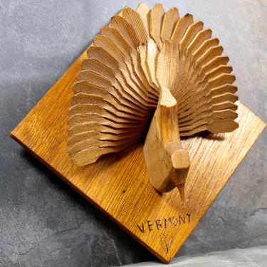 Hand-Carved Wooden Bird Sculpture by Artist Birdman II | Bixley ...