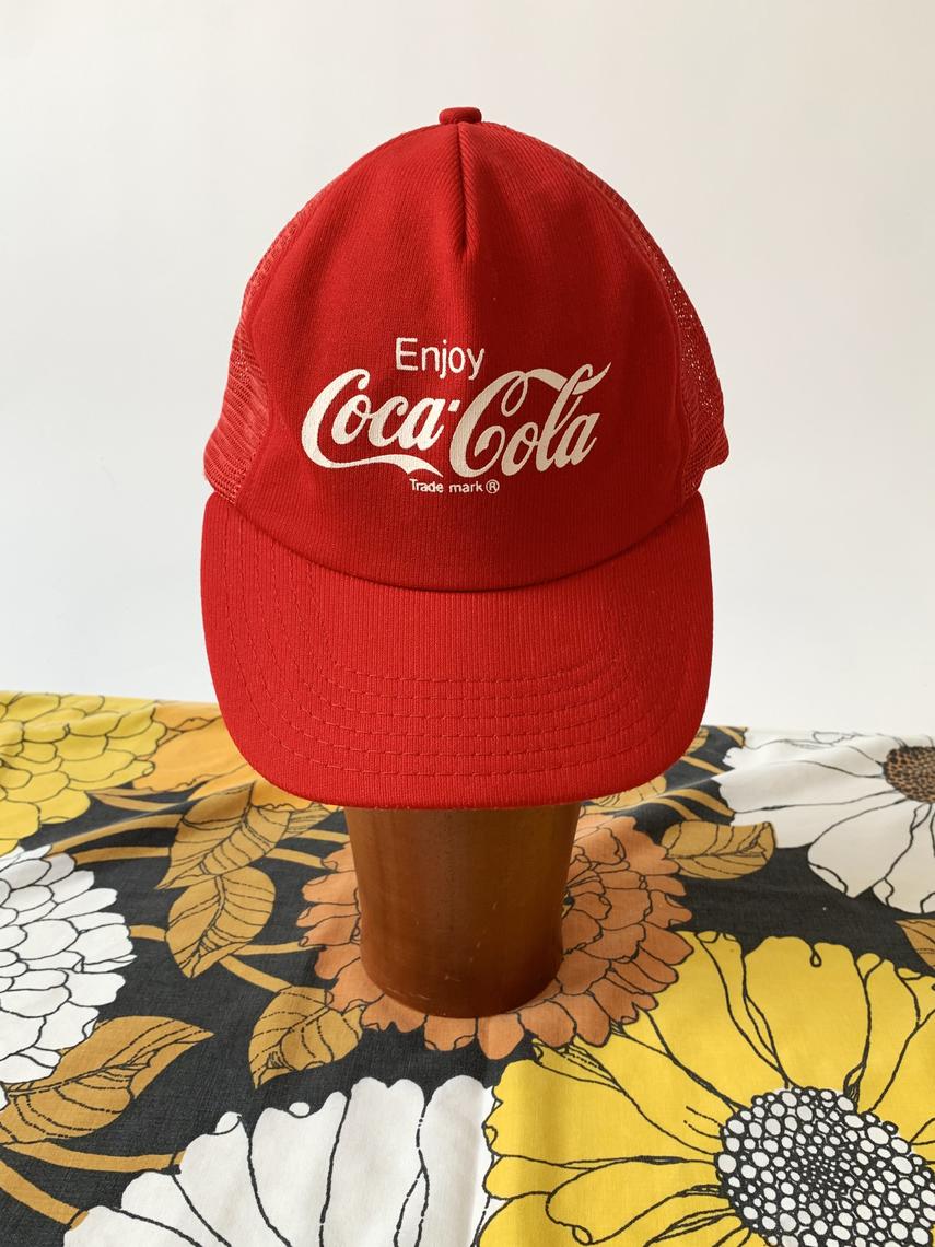 Early 80's Coca-Cola Red Mesh Cap | Prototype Vintage | Austin, TX
