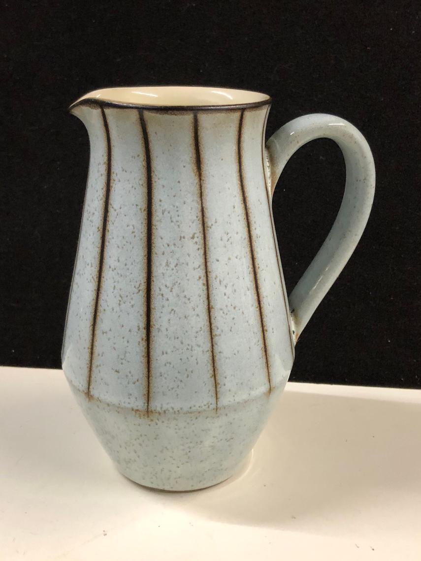 Vintage Denby Langley Ceramic Coffee Creamer Pitcher English Mid ...