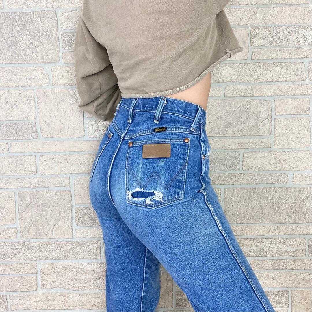 Wrangler Distressed Vintage Western Jeans / Size 28 | Noteworthy ...
