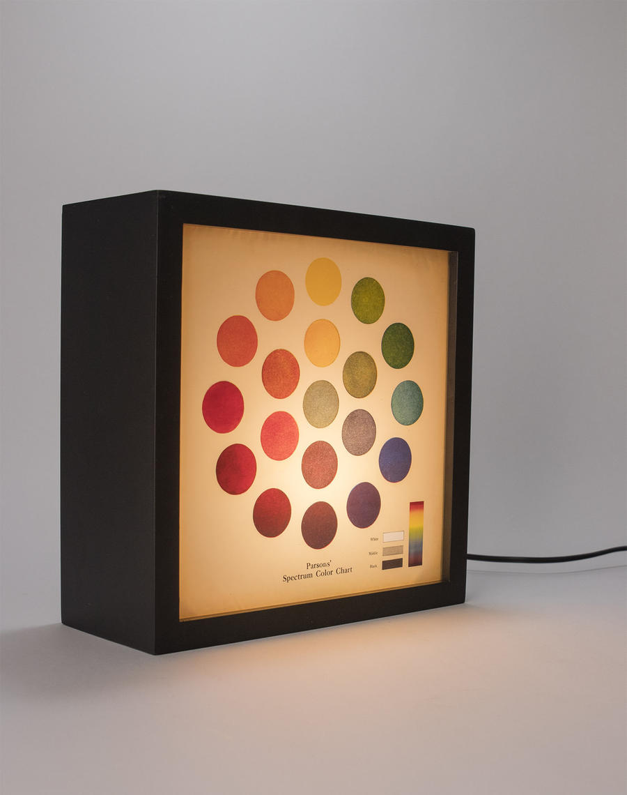Antique Color Spectrum Chart - Designer - vintage - studio | Muntre ...