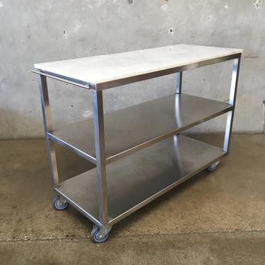 Custom Industrial Stainless Rolling Counter | Urban Americana | Long ...