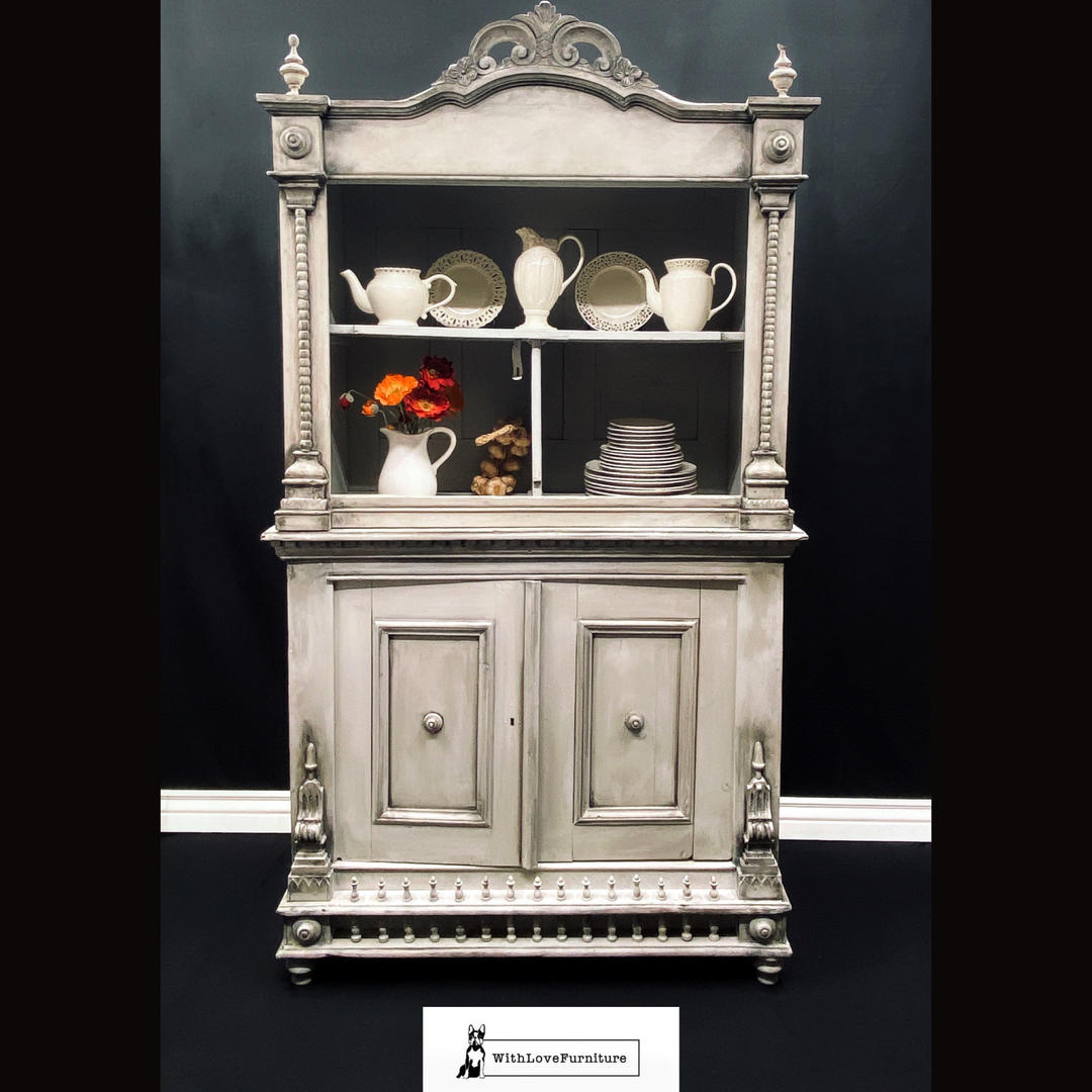 Vintage French Cabinet. Old world 18th Century French Cupboard. Antique ...