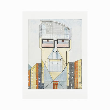 1991 Louis Hellman Postcard Ralph Erskine Archi-Têtes Vintage | Vintage ...