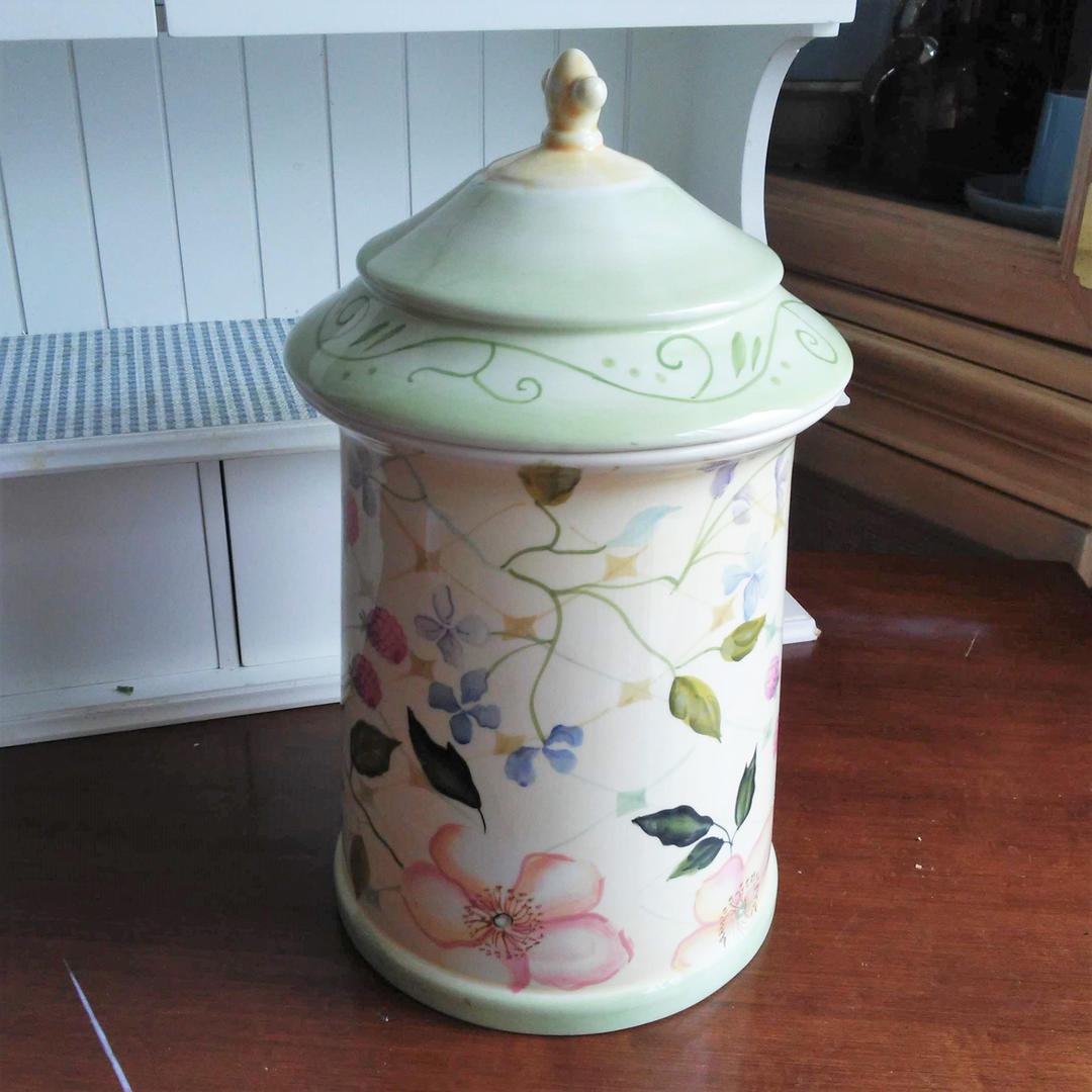 VINTAGE Tracy Porter "Evelyn" Canister// Large Tracy Porter | 3 Girls ...