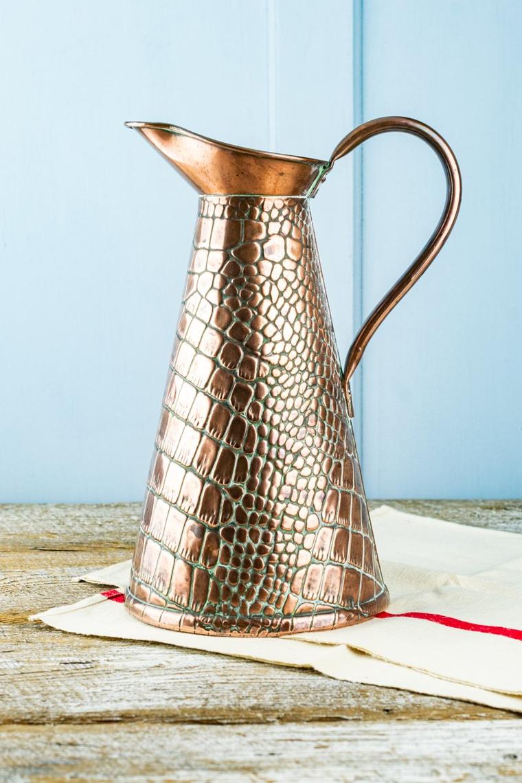 Vintage Copper Crocodile Pitcher | Posh Chicago | Chicago, IL