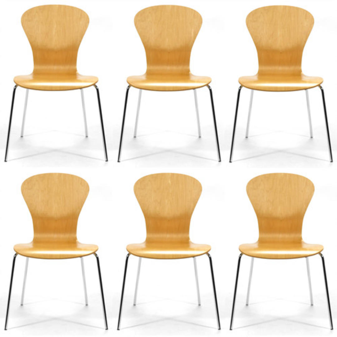 Set of 6 Ross Lovegrove “Sprite” Chairs | Pegboard Modern | Highland, IN