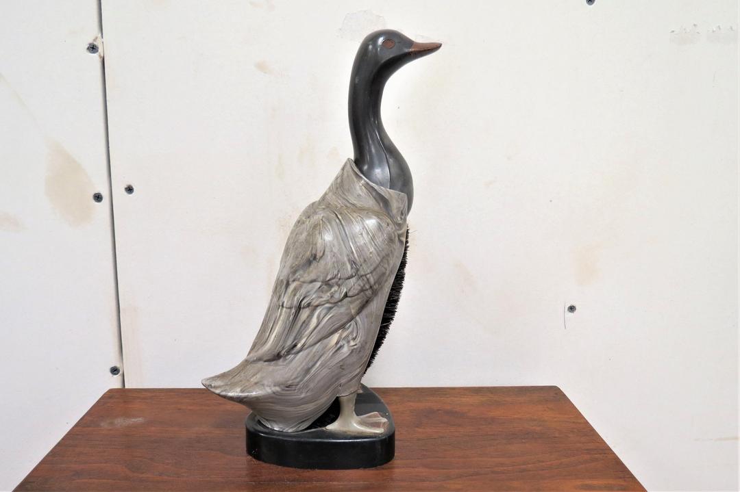 Vintage Mid Century Imported English Duck Valet Or Clothes Brush ...