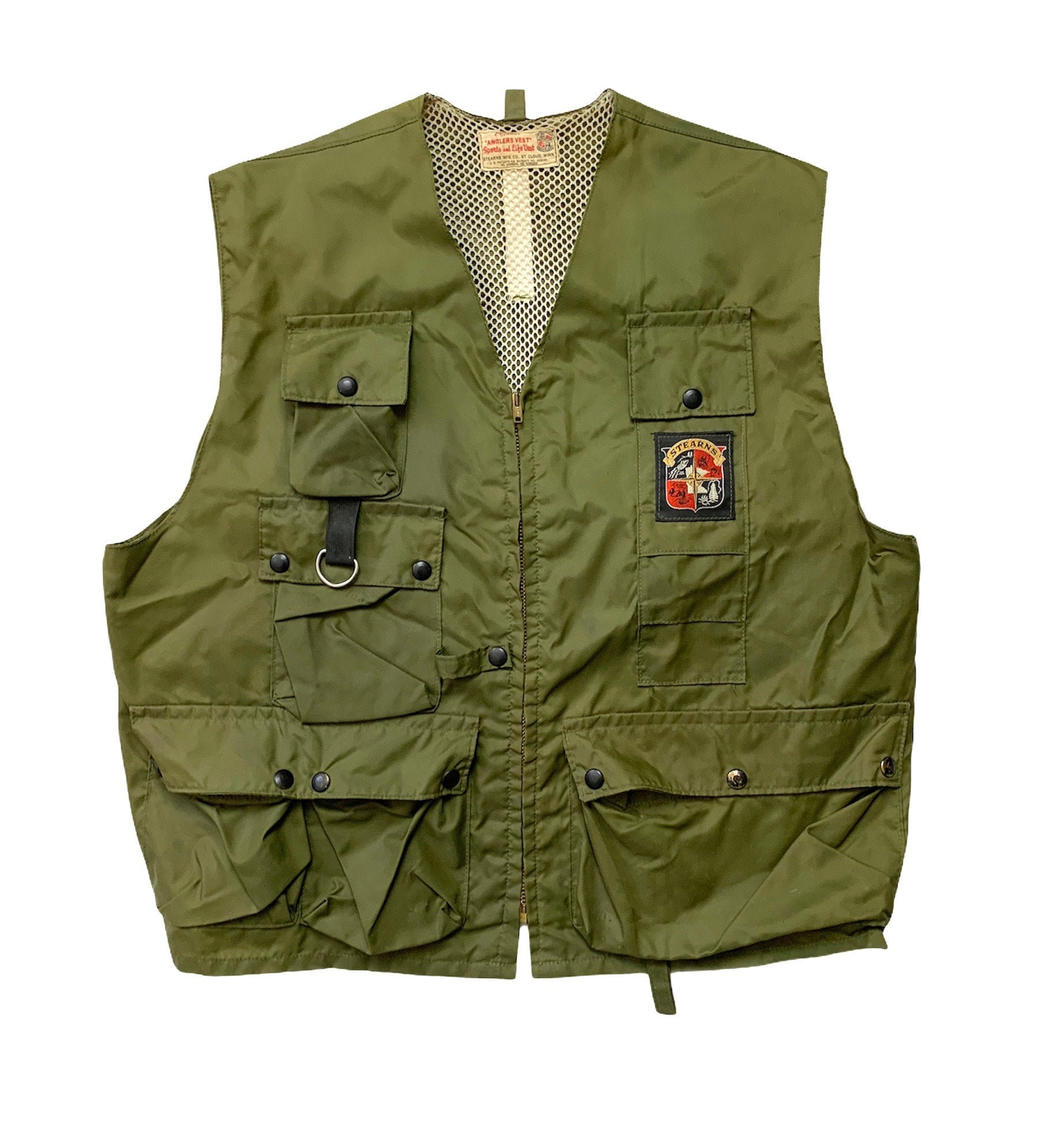 Vintage 1950s/1960s STERNS "Anglers Vest" ~ size L | Sparrows & Wolves ...