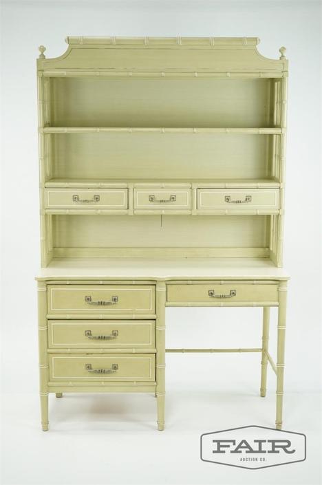 Bali Hai Henry Link Desk with Hutch from Fair Auction Co of Poolesville ...