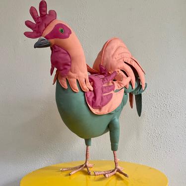 1980s Life Size Rooster Soft Sculpture | Marquis de Mod - Portland, OR ...