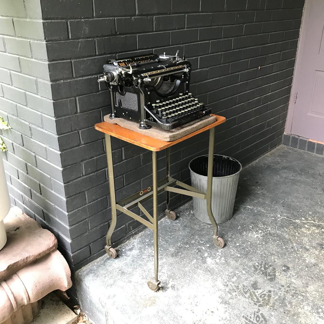 1930s UHL Toledo Side Table Typewriter Desk Stand Rolling Office ...
