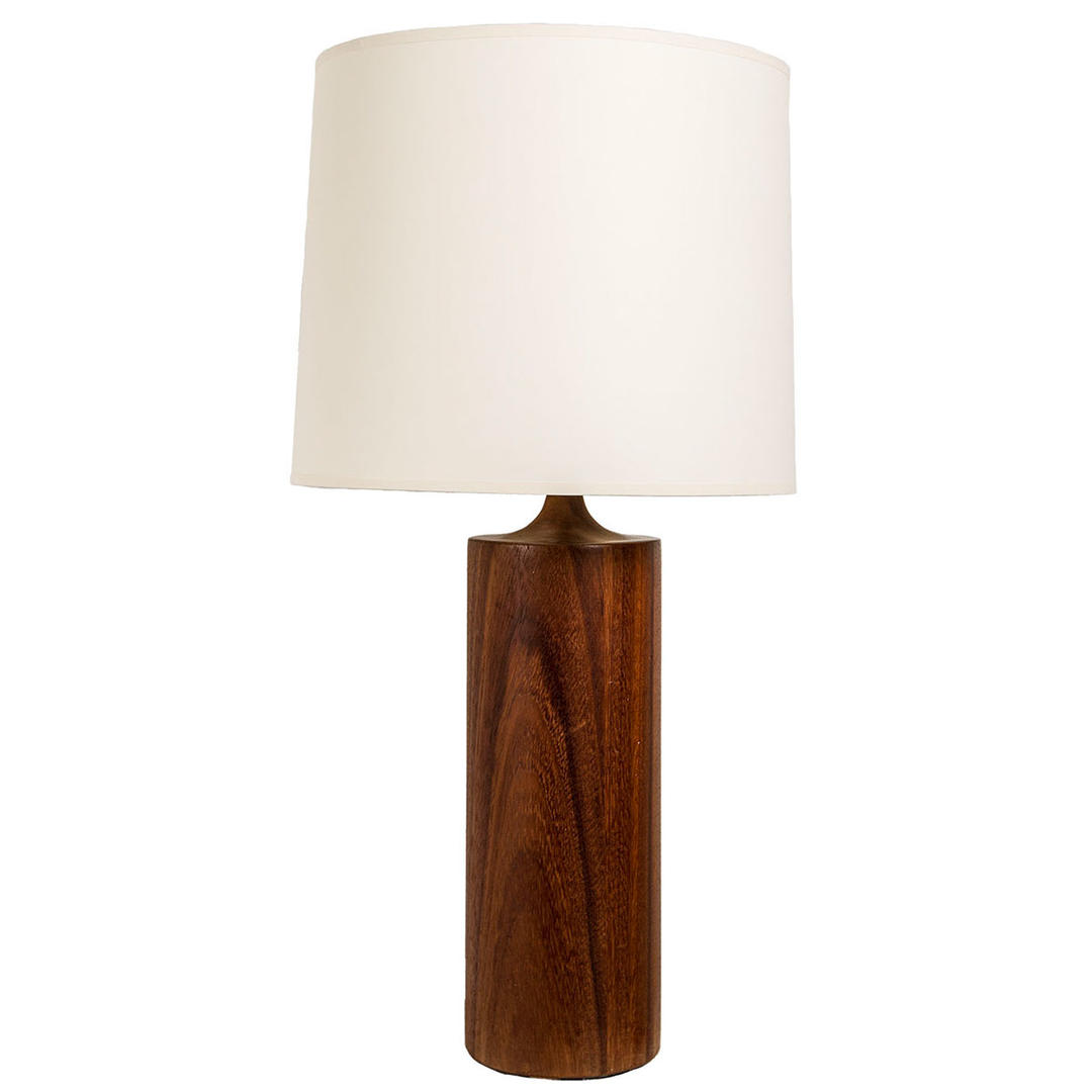 Large Columnar Turned Wood Lamp | Modern Mobler | Takoma, DC ...