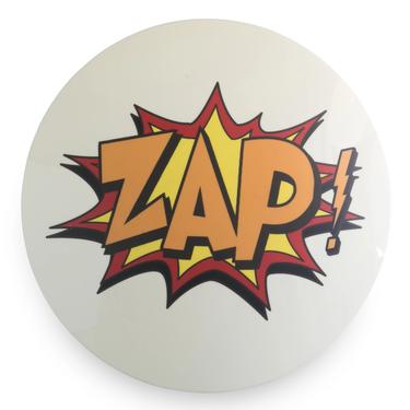 Vintage Marvel Comic Style ZAP Sign | Eleish Van Breems Home - Westport ...