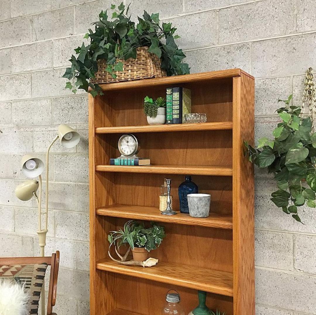 LOCAL PICKUP ONLY Vintage Bookshelf Retro 1990s Large Set of 2 ...