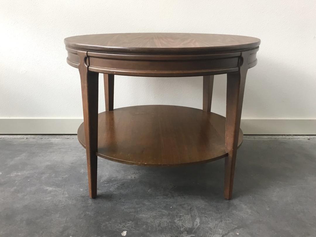 vintage mid century modern round table by Mersman | ReRunRoom | Seattle, WA