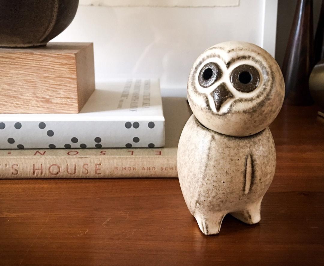 German Bauhaus Pottery Owl by Heiner Hans Körting Keramik ...