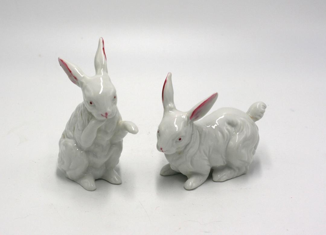 vintage ceramic rabbits Andrea by Sadek made in Japan | Susan Gonzalas ...