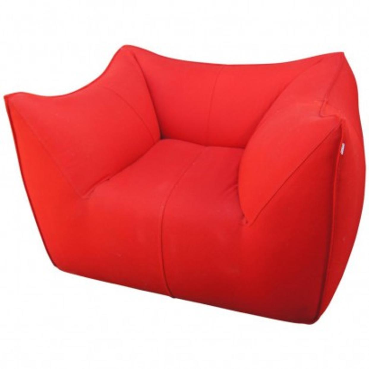 Red Bambola Lounge Chair by Mario Bellini for | Machine Age - Boston ...