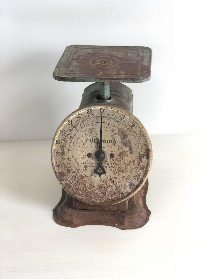 Rusty Vintage Farmhouse Scale | Antica Market | Frederick, MD