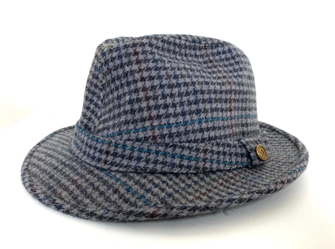 Vintage PENDLETON Wool TWEED Wool Bucket Hat ~ 7 5/8 (XL) ~ Fedora ...