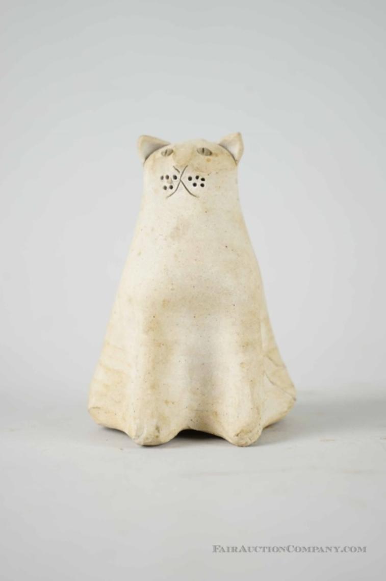 Solveig Cox Cat Salt Shaker | Fair Auction Co | Fort Washington, MD