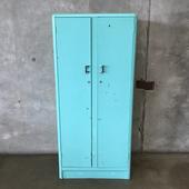 Mid Century Aqua Locker | Urban Americana | Long Beach, CA