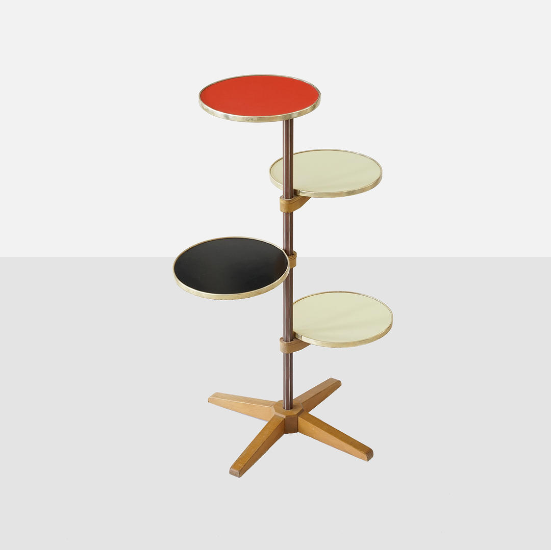 german mid-century plant stand, modernist plant stand, german plant ...