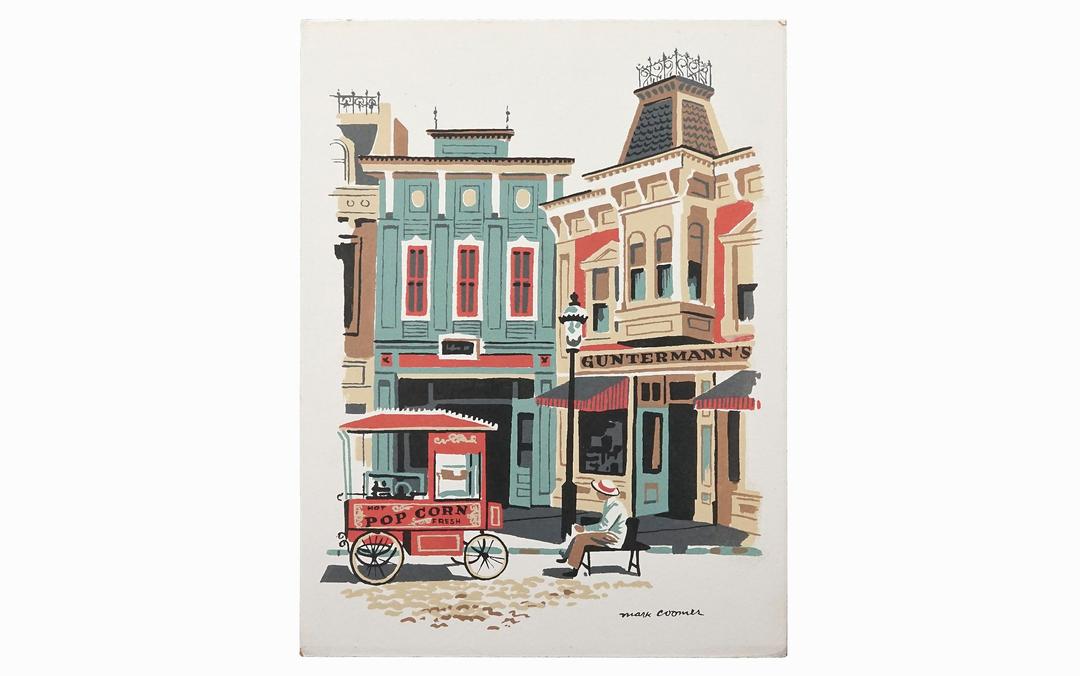 Mark Coomer Serigraph Store Shop Storefront Screen Print Wild West ...