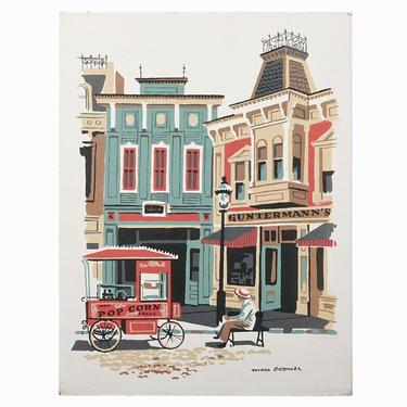 Mark Coomer Serigraph Store Shop Storefront Screen Print Wild West ...