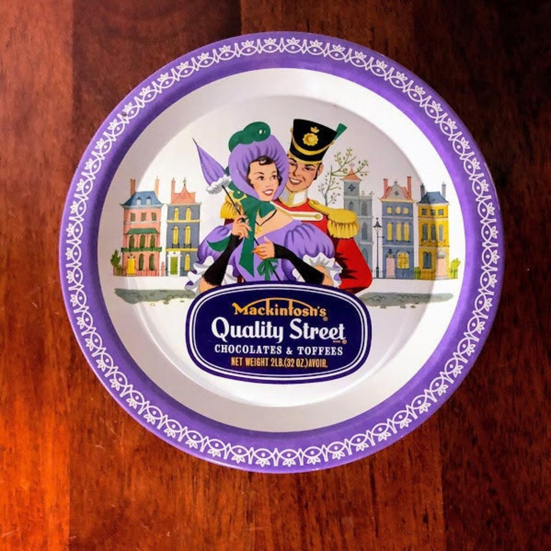 Vintage Mackintoshs Quality Street Chocolates and Toffees Tin Container ...