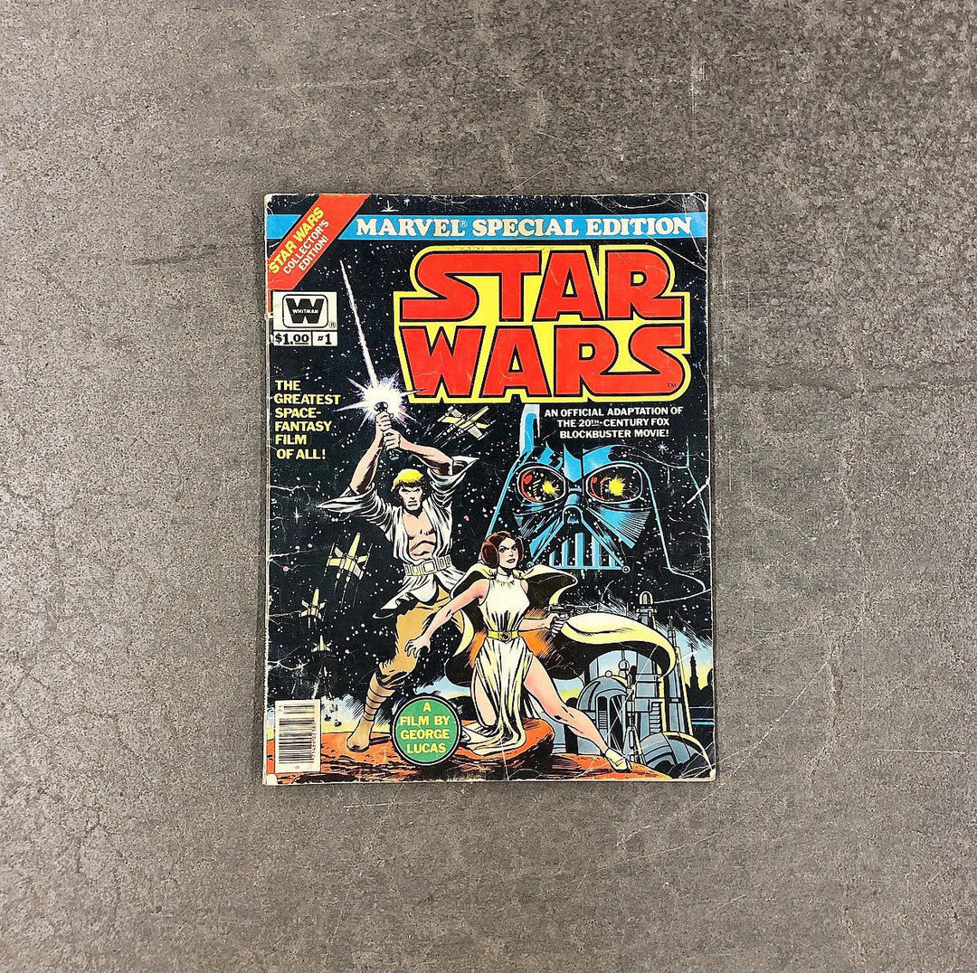 Vintage Star Wars Comic Book Retro 1977 #1 + First Edition + Marvel ...