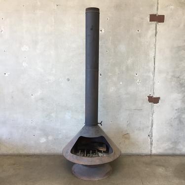 Vintage Mid Century UFO Shape Majestic Fireplace | Urban Americana ...