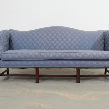 Mary Webb Wood Chippendale Reproduction Camelback Sofa by Woodmark Inc Annex Marketplace Delaware