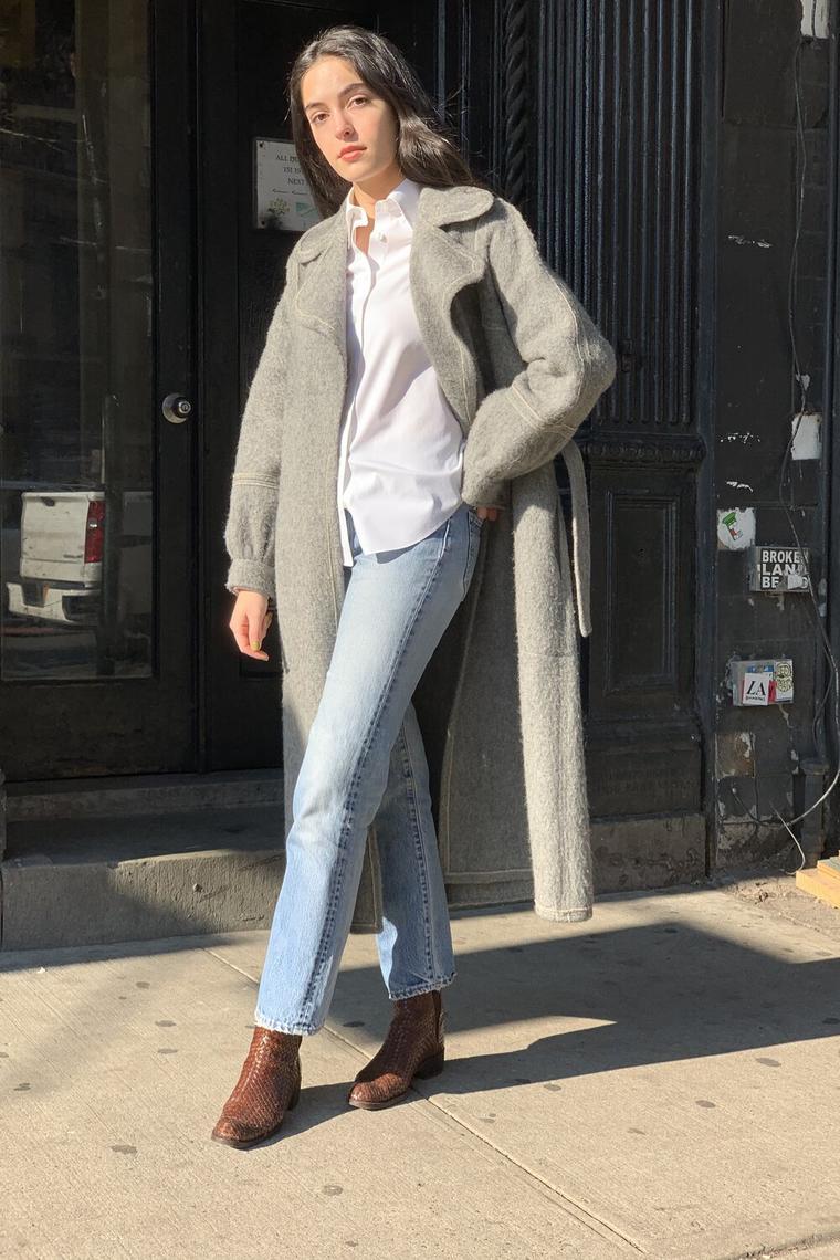 VINTAGE | WOOL WRAP DUSTER COAT | DUO NYC | East Village - New York, NY