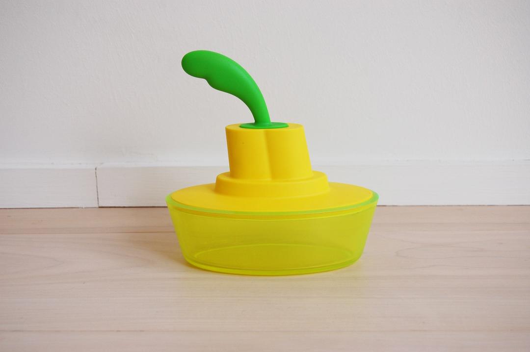 Vintage Alessi Ship shape Butter container with Spreader Knife Made ...