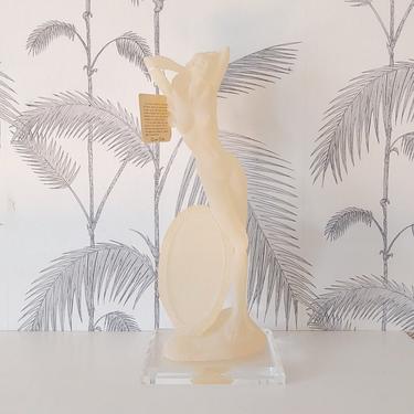 Vintage Statue, Nude Female, The Crystalite Collection, Crystal | color ...