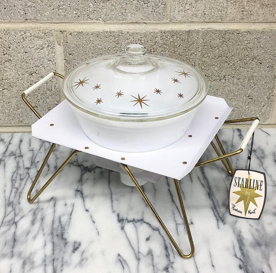 Vintage Starline Food Warmer Retro 1960s By Rodney Kent + Chafing ...