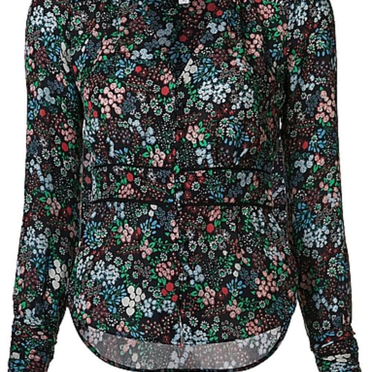 veronica beard ripley ruched boho blouse | Hu's Shoes and Wear ...