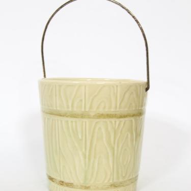 Vintage Hull Ceramic Bucket Art Pottery Pail 94b | Vintage Goofball ...