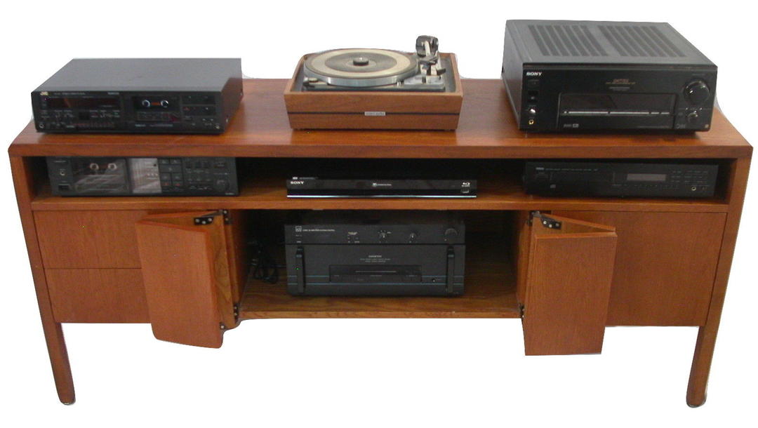 Danish Modern Audio Storage Credenza | RetroSquad | Manassas, VA