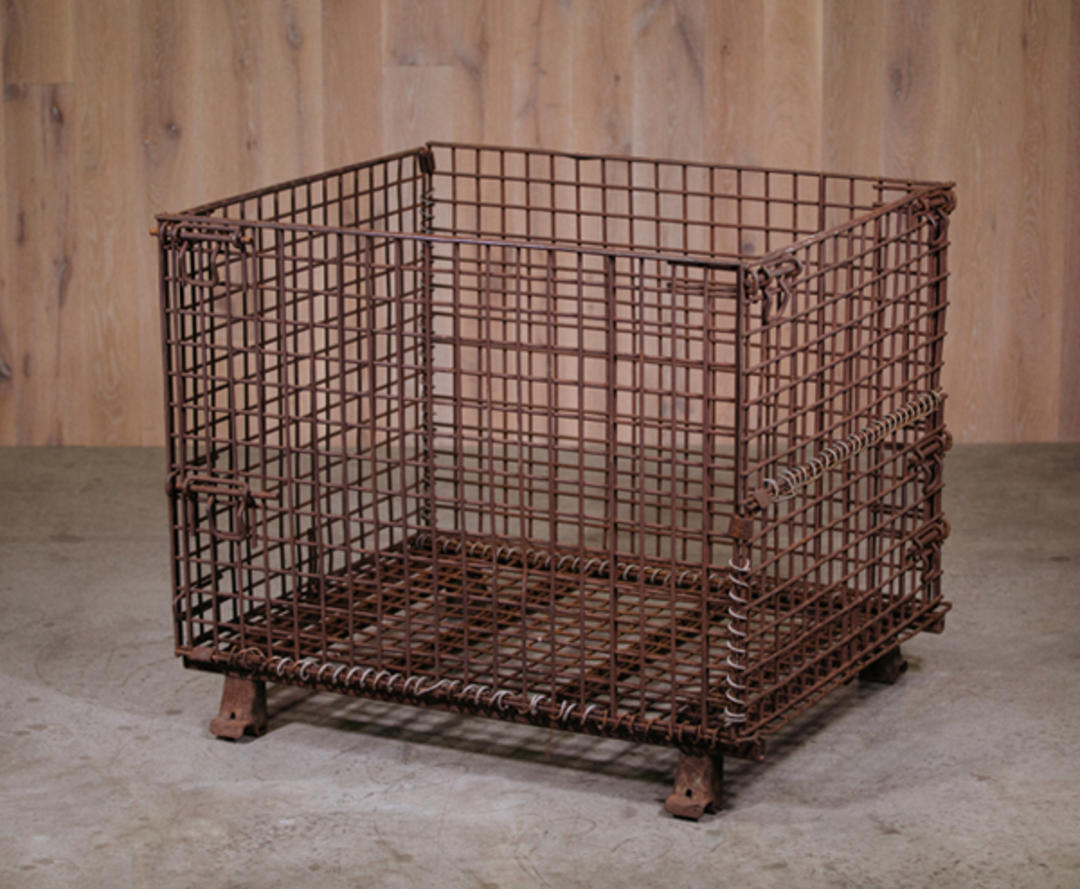 Wire Mesh Gaylord Bin | Provenance | Philadelphia