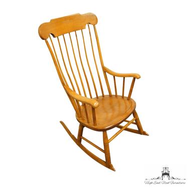CONANT BALL Solid Maple Colonial Style Rocker / Rocking | High End Used ...