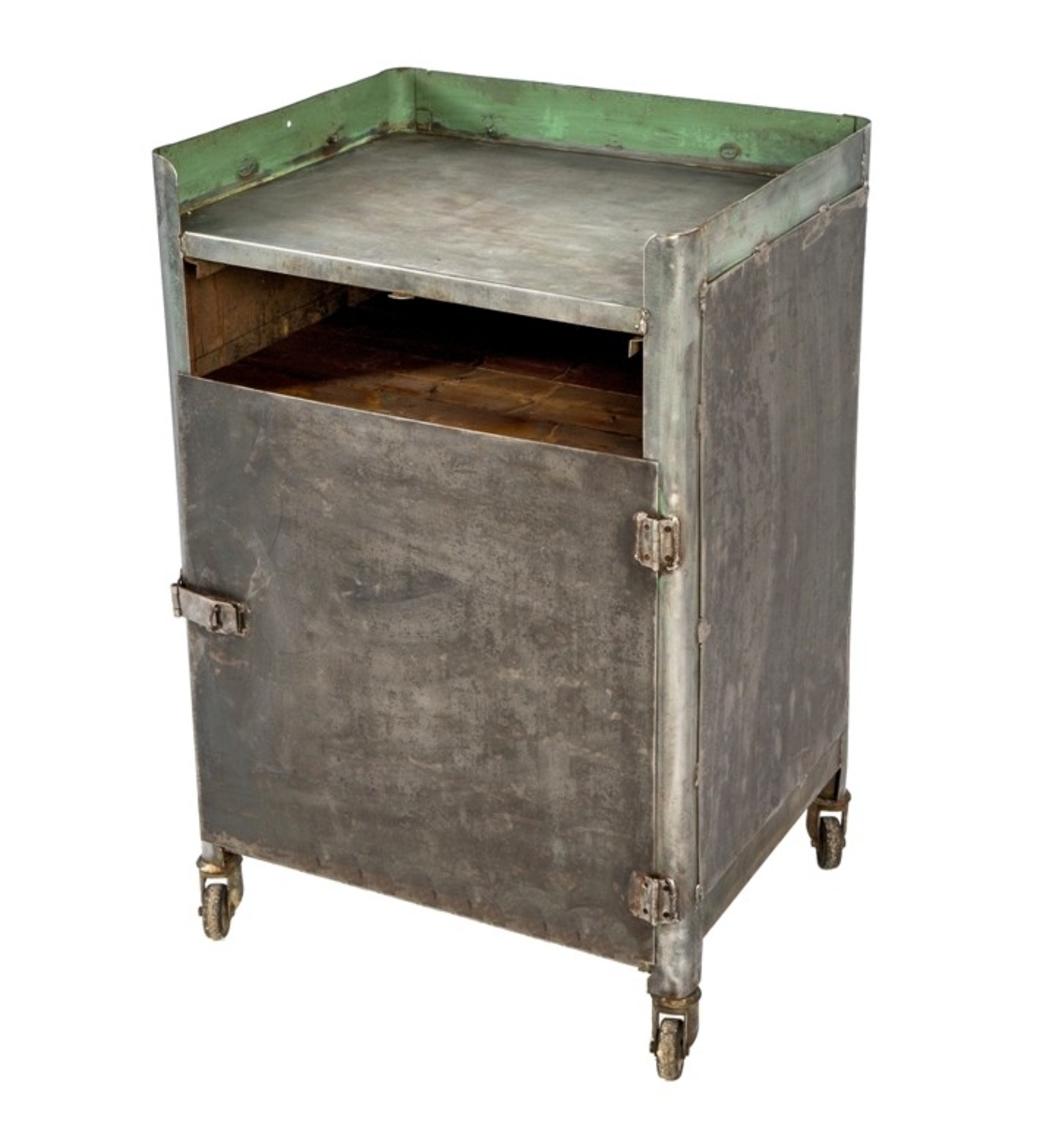 refinished american vintage industrial salvaged chicago factory machine ...