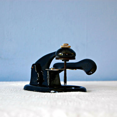 Pen Filling Ink Stand Enamel Vintage 1930s Industrial 1940 | Ottoline's ...