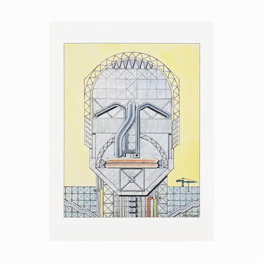 1991 Richard Rogers Postcard Architect Louis Hellman Archi-Têtes ...