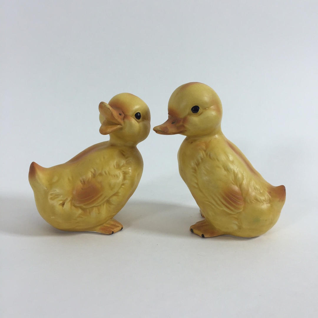 Vintage Kitsch Lefton Ducks Ducklings Figurine | Vintage Goofball ...